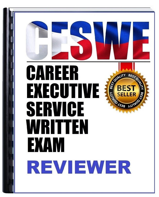 Career Executive Service Written Exam CESWE Reviewer – Academy Bookstore