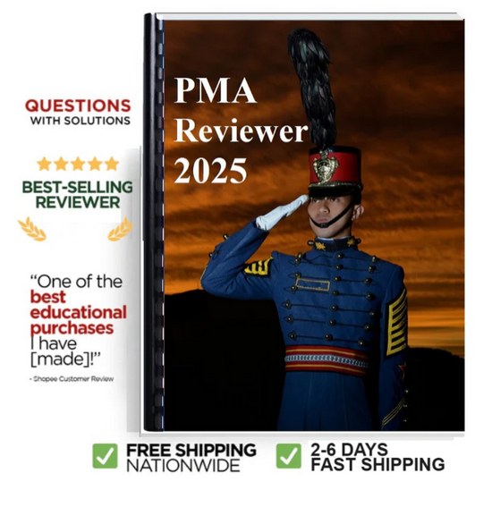 Academy PMA Entrance Exam Reviewer 2026 Advance Edition – Academy Bookstore