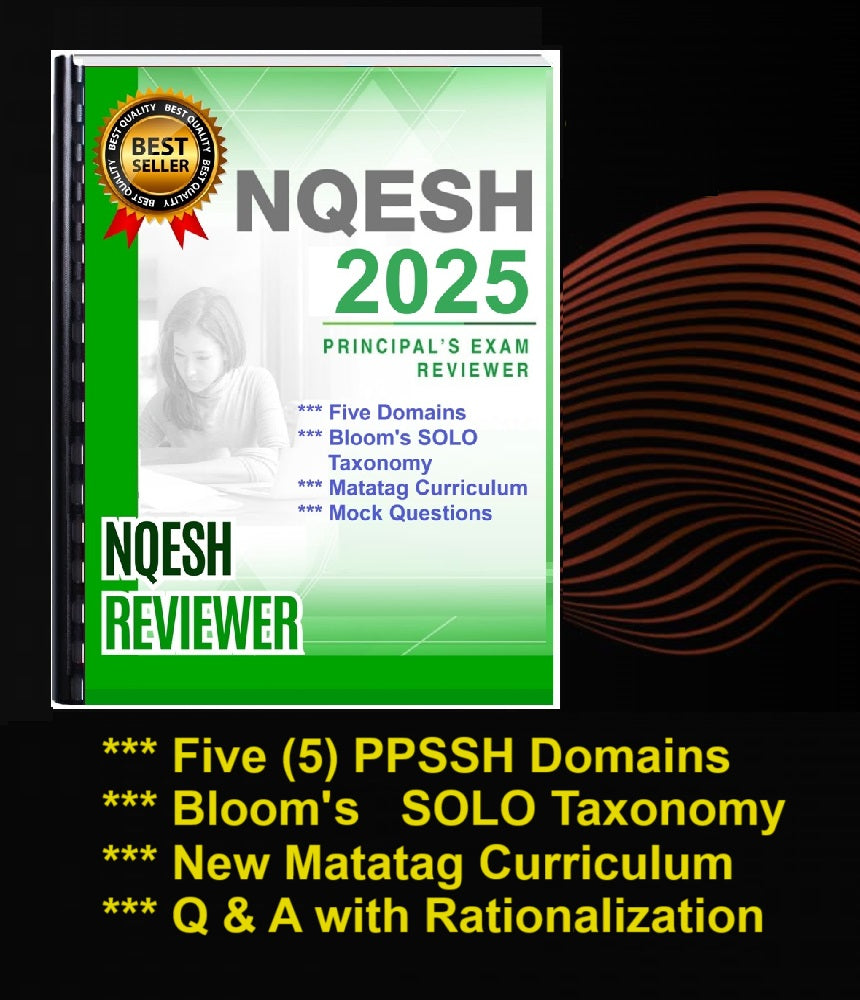 NQESH Reviewer 2025 Edition – Academy Bookstore
