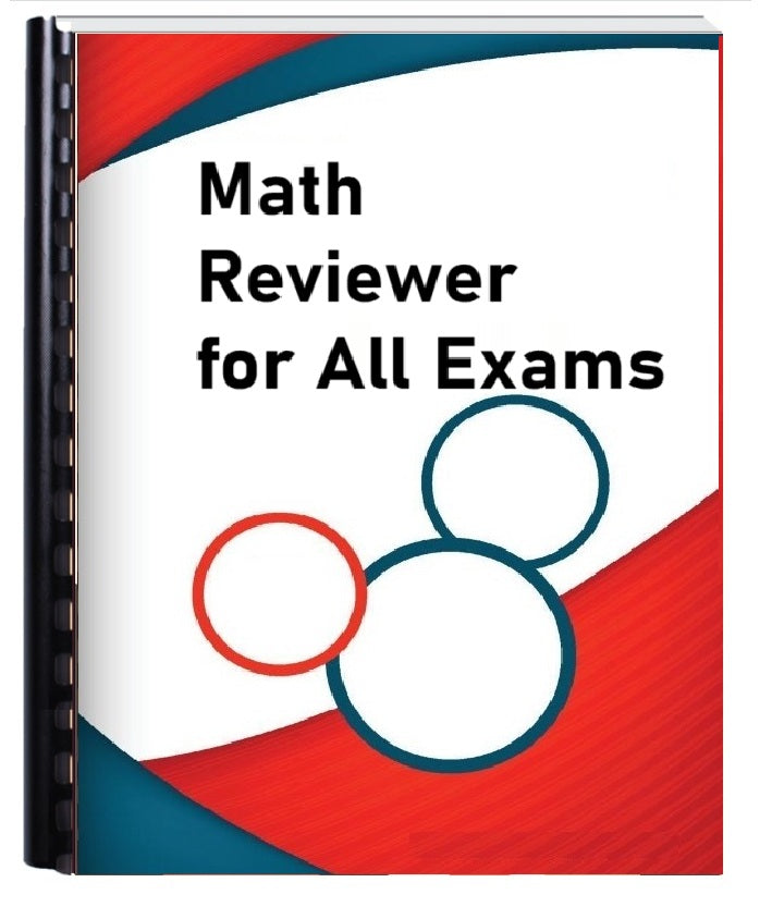MATH REVIEWER for all kind of Exams – Academy Bookstore