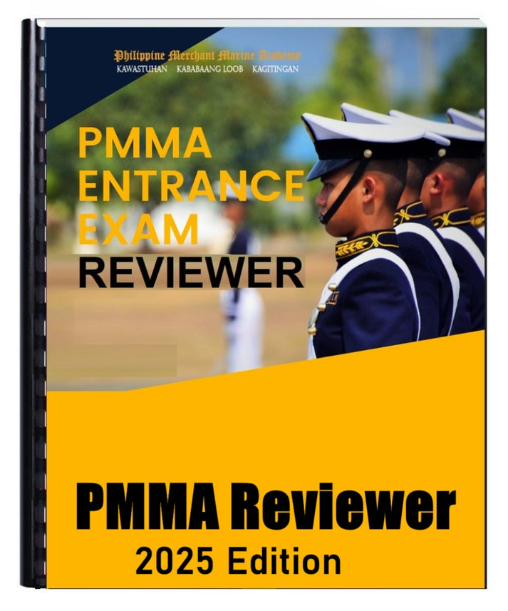 PMMA Entrance Exam Reviewer 2025 Edition – Academy Bookstore