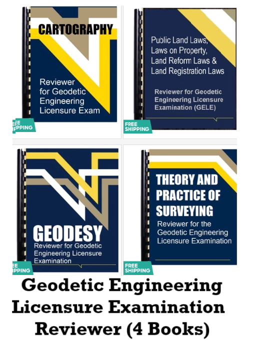Geodetic Engineering Complete Licensure Exam Reviewer – Academy Bookstore