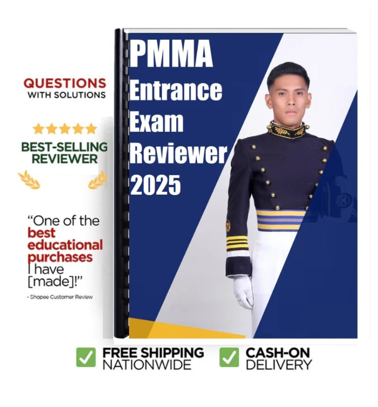 PMMA Entrance Exam Reviewer 2026 Edition – Academy Bookstore